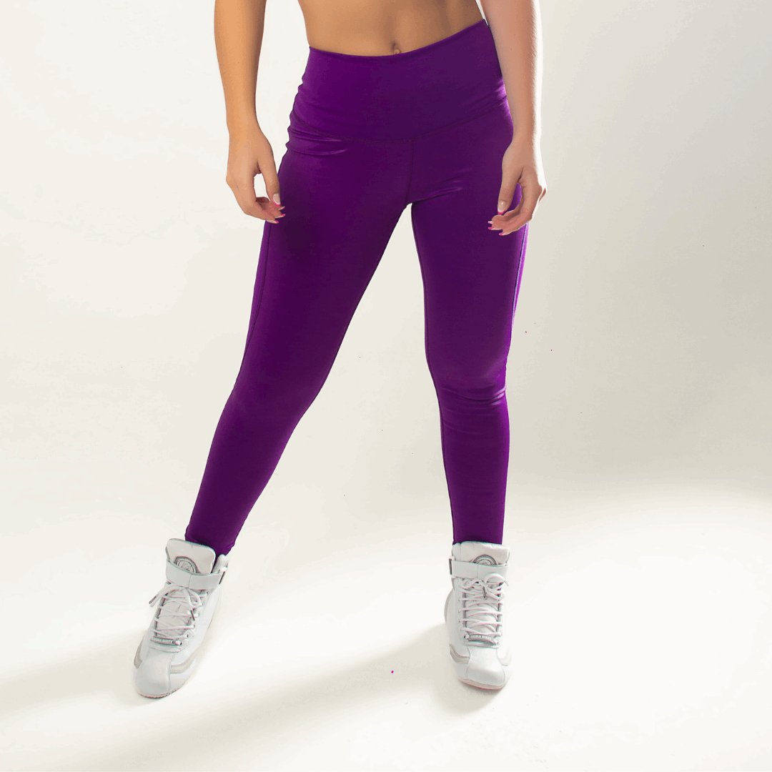 Dark Purple High Rise | Activewear Leggings | DURABODY SPORTS