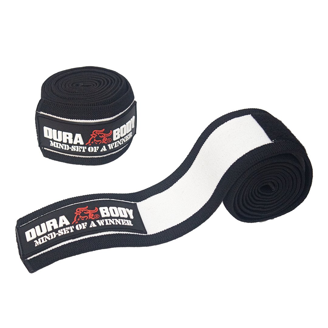 White Guardian Knee Wraps | Knee wraps | DURABODY SPORTS